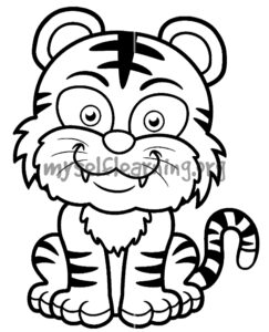 Cute Cub Coloring Sheet | Instant Download - MySelfLearning.org